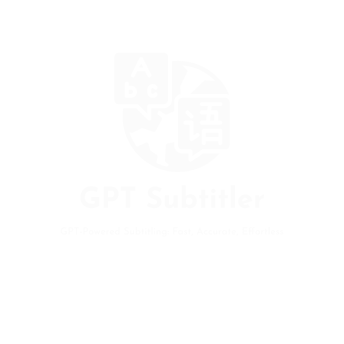 Gpt Subtitler Ai Subtitle Translation And Audio Transcription Powered By Gpt And Whisper